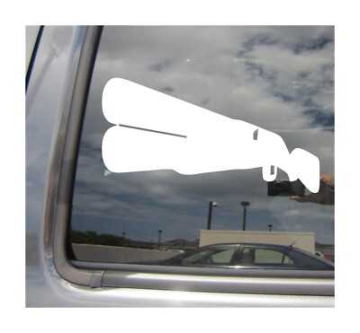 OU Over Under Shotgun Hunting Clay Shooting Car Vinyl Decal Window ...