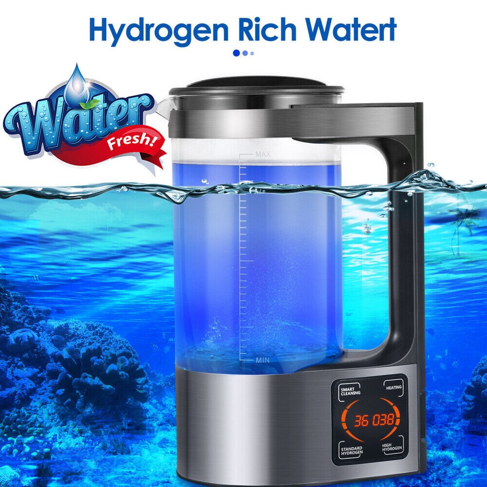 2L Electric Hydrogen Water Ionizer Generator Machine Water Generator US ...