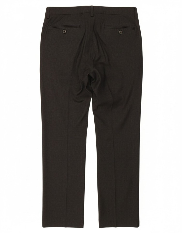 PIERRE CARDIN Womens Straight Suit Trousers EU 40 Medium W32 L28 Grey ...