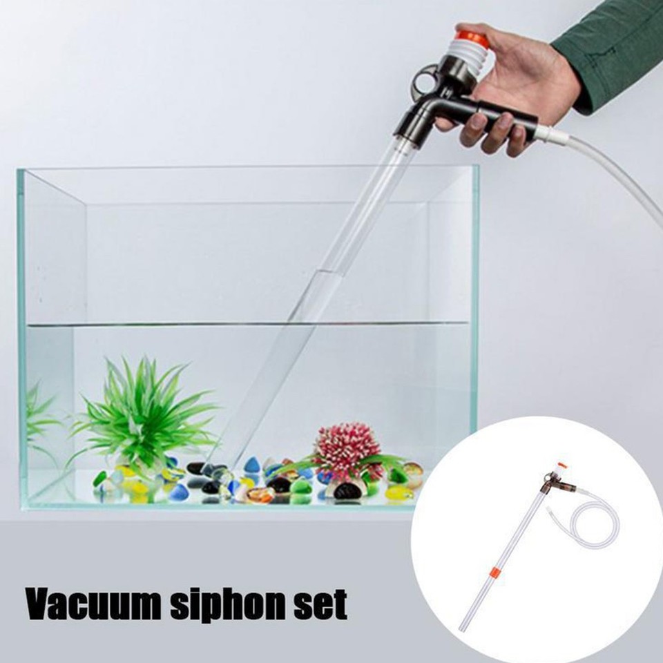 Syphon Filter Pump Fish Tank Substrato Acquario Sifone Per Forniture ...