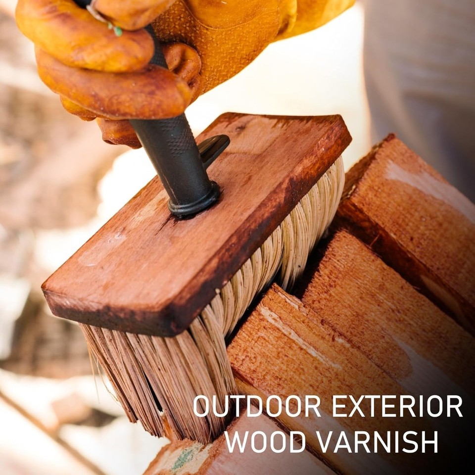 Ronseal Crystal Clear Outdoor Wood Varnish Matt Finish Exterior Varnish ...