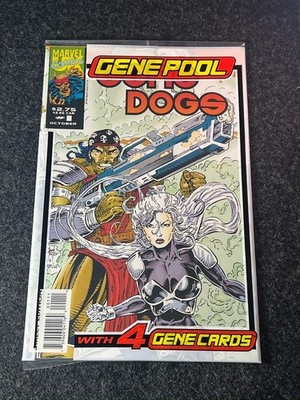 Gene Pool Gene Dogs #4 (Marvel, Oct) Sealed Polybag w/ 4 Gene Cards | eBay