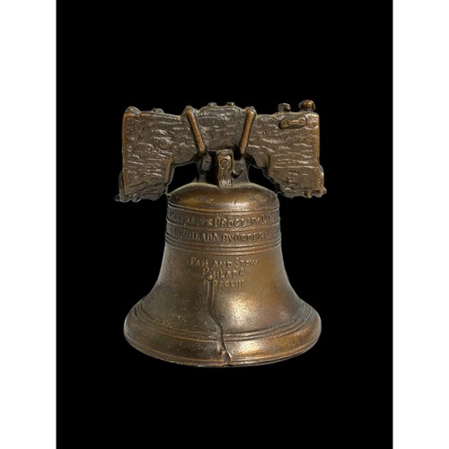 Miniature 2.5" Metal Replica Liberty Bell Souvenir Philadelphia PA ...