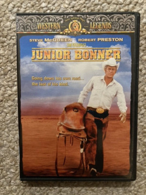 JUNIOR BONNER 1972 SAM PECKINPAH STEVE McQUEEN DVD MGM WESTERN LEGENDS ...