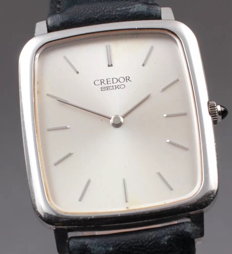 [Exc+5 Box] Vintage SEIKO Credor 6020-5170 Square Men's Quartz Watch ...