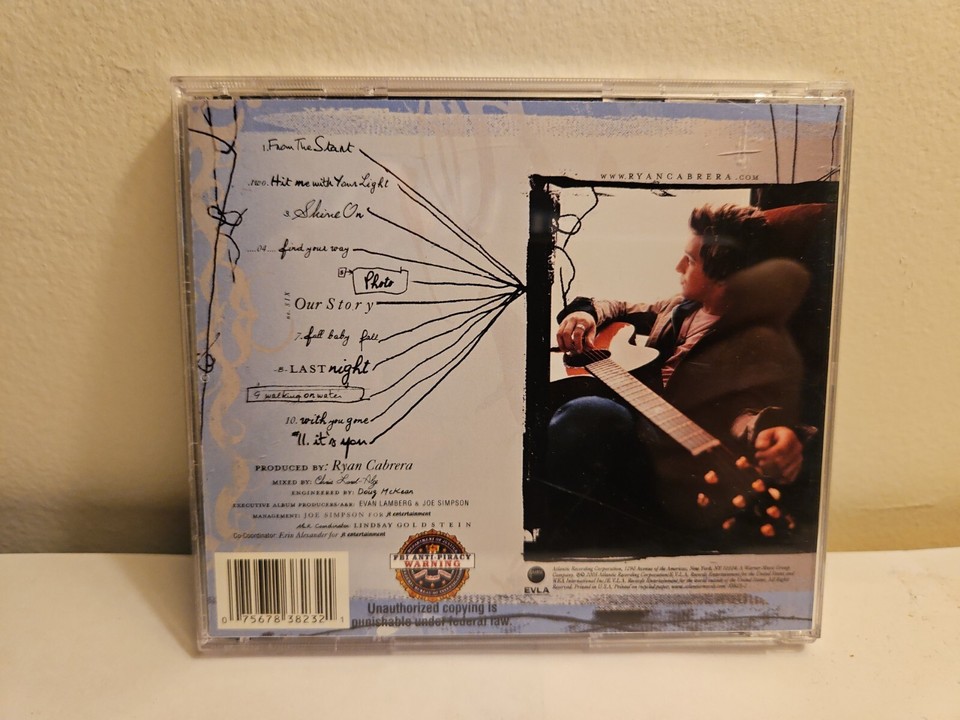 You Stand Watching by Ryan Cabrera (CD, 2005) 75678382321 | eBay