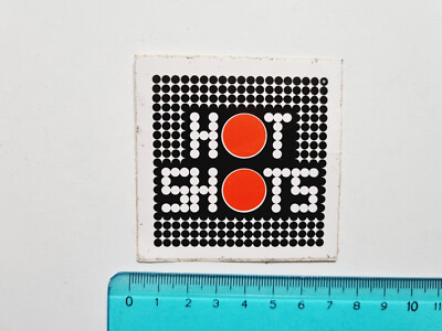 Hot Shots Sticker Autocollant Vintage 80s Original | eBay