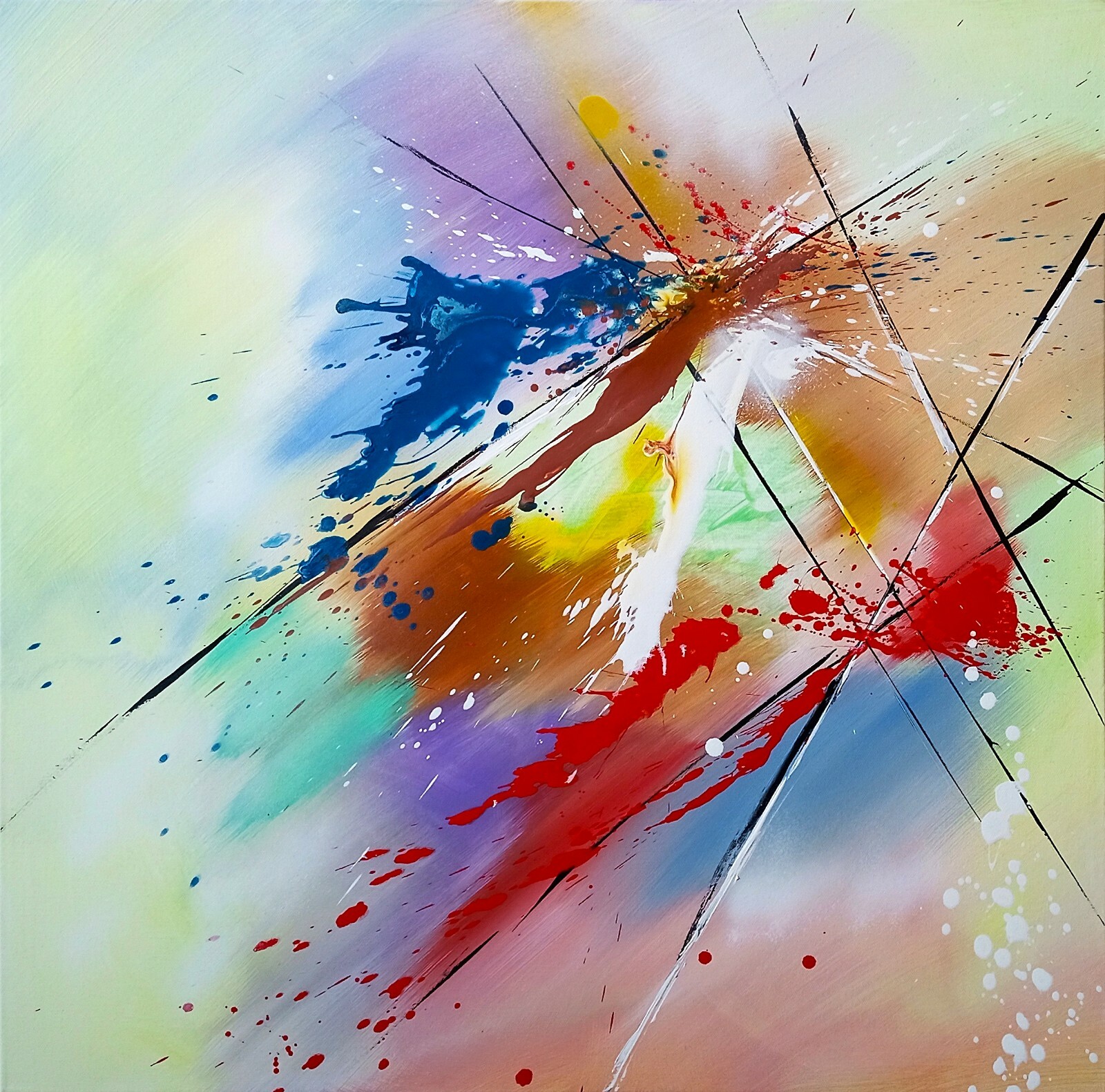 Emotional Abstract Painting