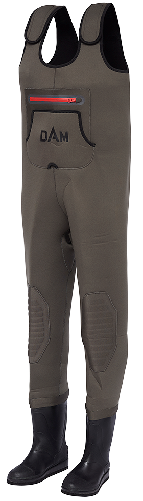 Ron Thompson DAM Break Point Neoprene Fishing Chest Waders Bootfoot ...