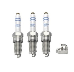 Spark Plugs x 3 Bosch Platinum Fits Audi A1 Seat Ibiza VW Golf Polo Up ...