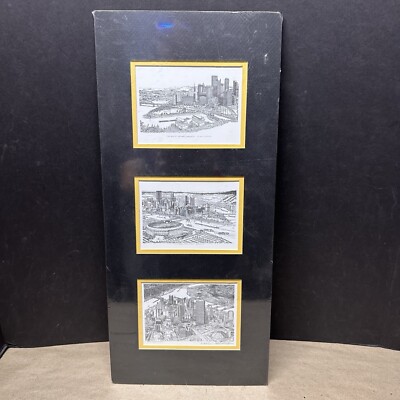 Nevin Robinson Studio~Pittsburgh~Three Rivers Stadium~Golden Triangle ...