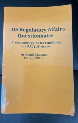 US Regulatory Affairs Questionnaire: A Preparatory Guide for Regulatory ...