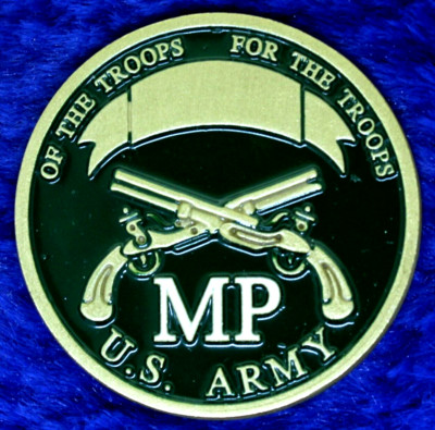 US Army MP Military Police Challenge Coin C-6 | eBay