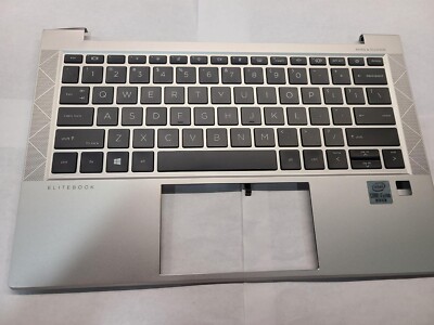 HP EliteBook 830 G7 G8 Palmrest w/ Backlit Keyboard M08699-001 GRADE C ...