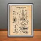 1959 Fender Precision Bass Patent Print Art Drawing Poster | eBay