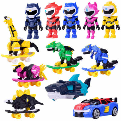 Super Miniforce Dino power 2 Ranger Set Robot Toy Bolt Max Leo Semi ...