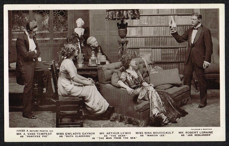 Rotary ☆ THEATRE ACTRESSES & ACTORS ☆ 1910s Postcard Selection #11627 ...