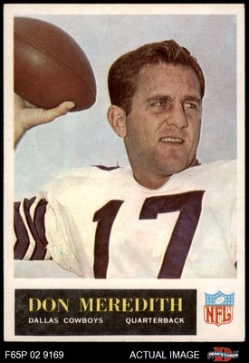 1965 Philadelphia #50 Don Meredith Cowboys SMU 6 - EX/MT | eBay