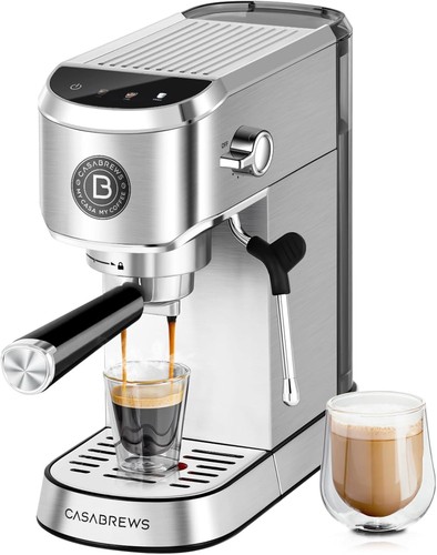 CASABREWS CM5418J Espresso Machine 20 Bar, Professional Maker Silver | eBay