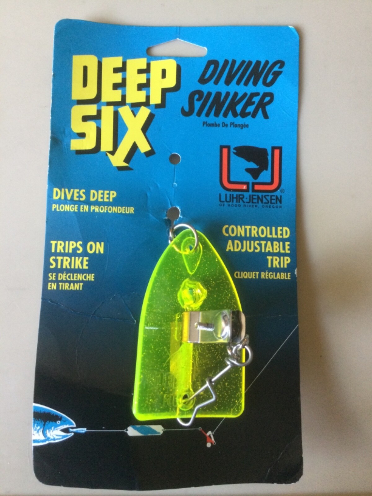 Deep Six Diving Sinker Model#5520-000 3 1/2 inch Open Box Item | eBay