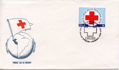 PERU 1979 The 100th Anniversary of Peruvian Red Cross Society 1995 ...