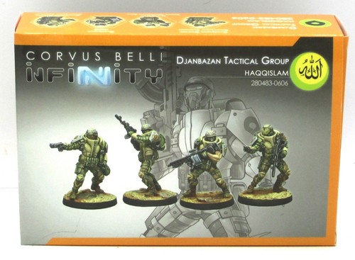 Infinity #606 Haqqislam Djanbazan Tactical Group (Fireteam) Medium ...