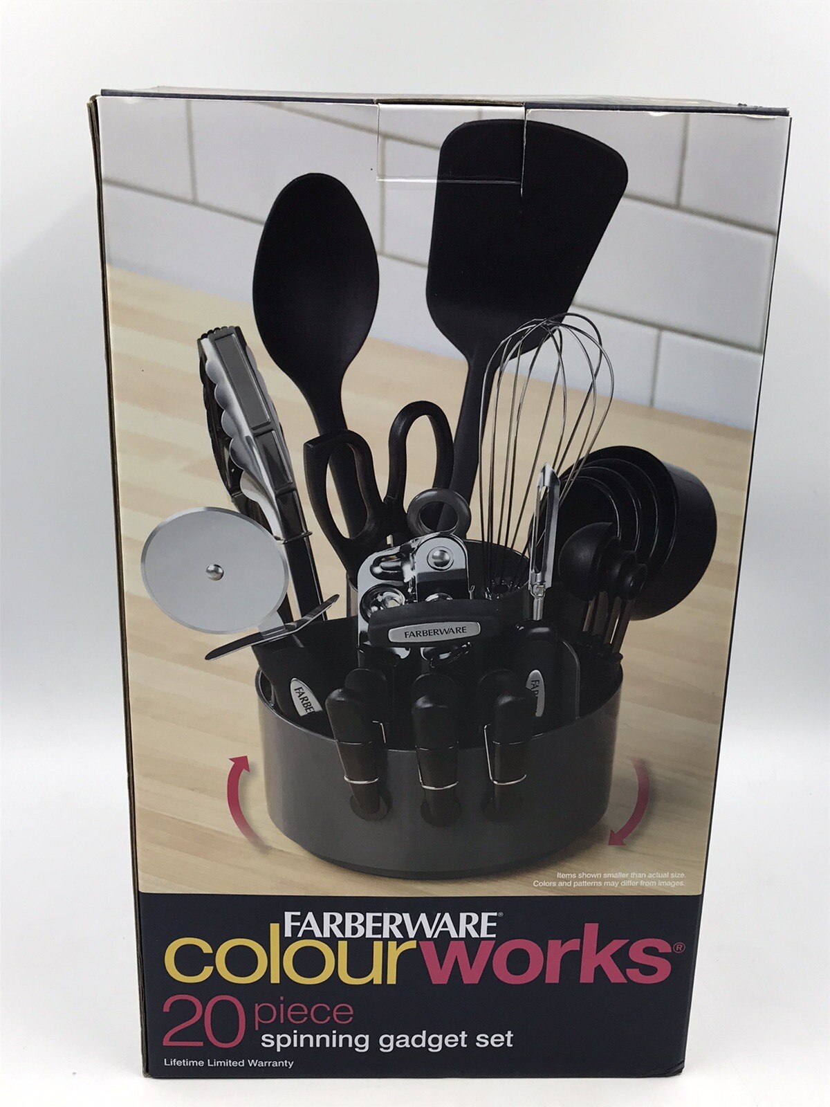 New Farberware Colourworks 20 Piece Spinning Gadget Set | eBay