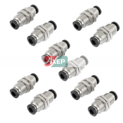 A 10 Pcs JPM-6 6mm Pneumatic Air Valve Push In Joint Quick Fittings ...