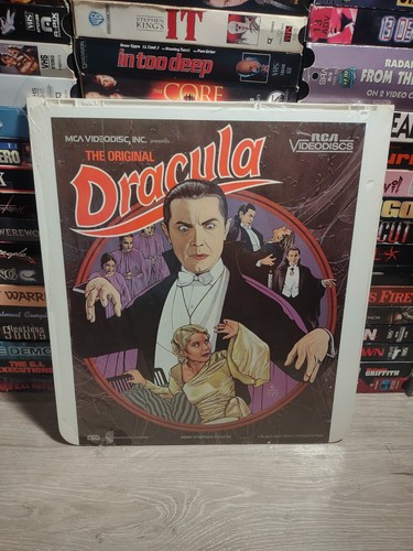 The Original Dracula (1983 RCA) SelectaVision CED VideoDisc Bela Lugosi ...
