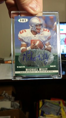 2000 Hit Auto Michael Wiley Cowboys Autograph | eBay