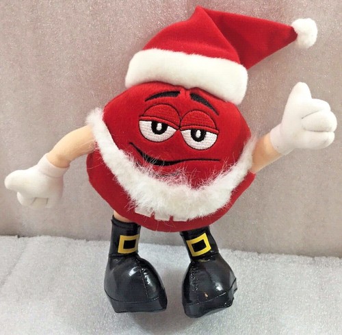 M&Ms Christmas Santa Red M&M plush Character 9" Mars 2004 | eBay