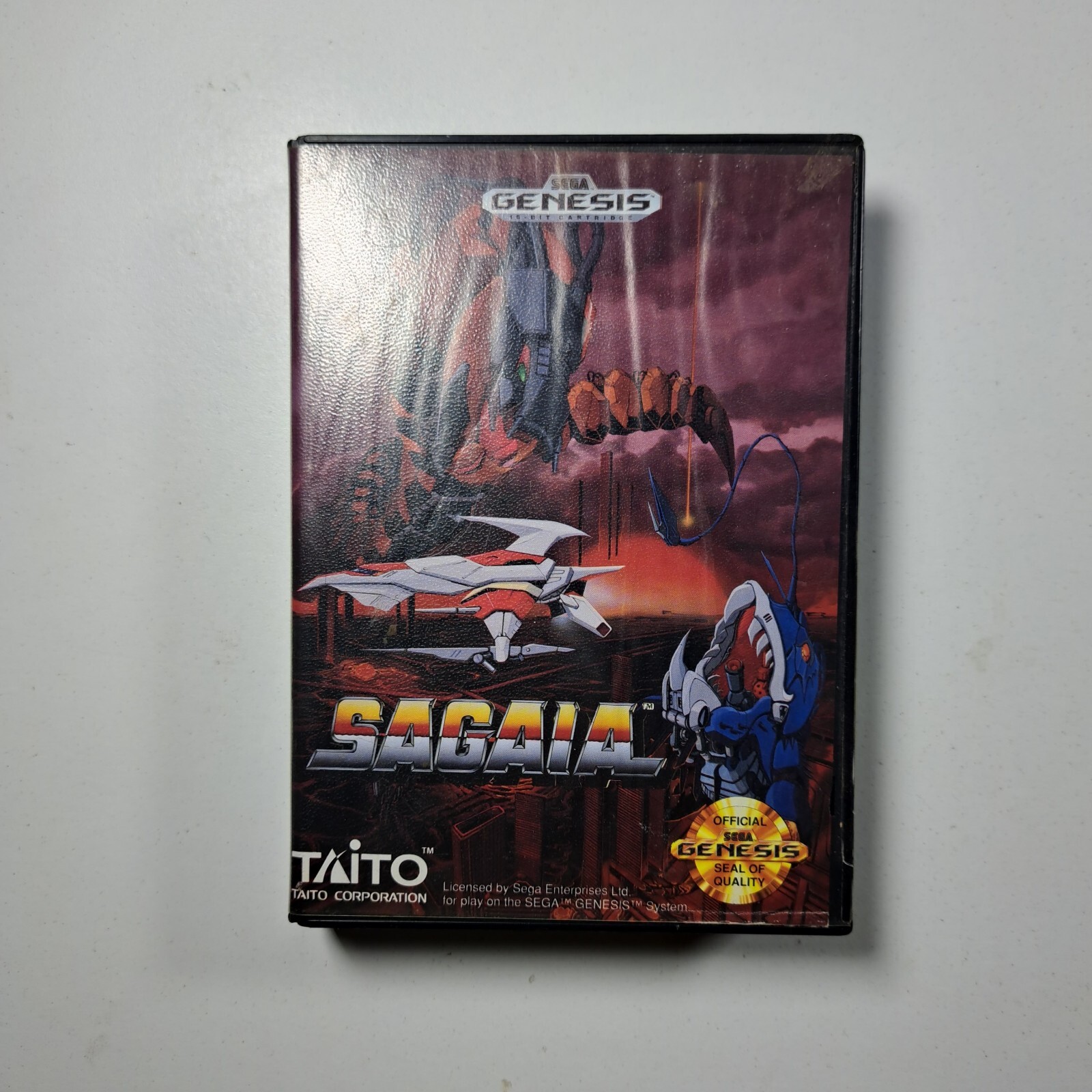 Sagaia (Sega Genesis, 1991) Taito Authentic and Tested! 20588010345 | eBay