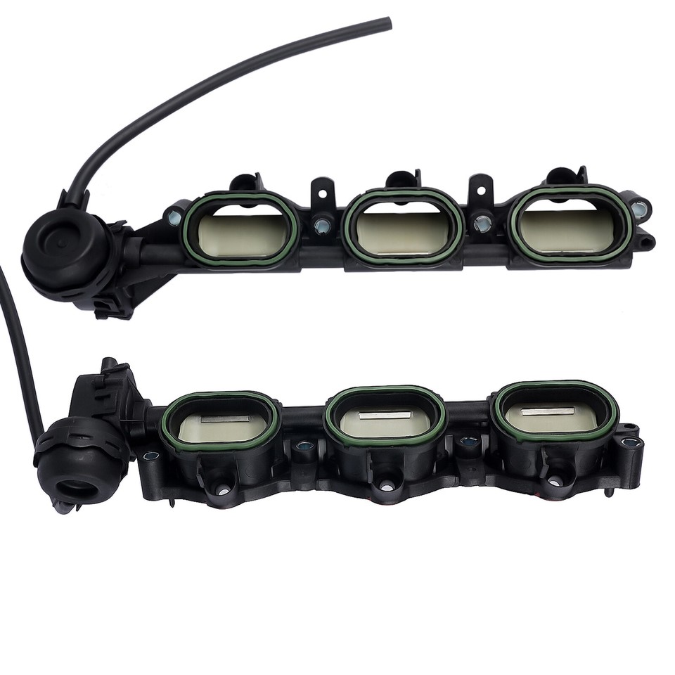 Pair Intake Manifolds For 16-19 Audi A6 A7 A8 Q7 3.0T 06E133109BC ...