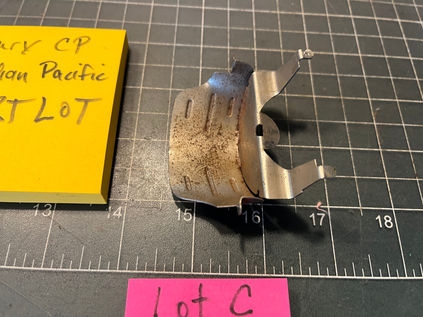 Marx Train CP 397 391 Locomotive Engine SILVER FRONT APRON COW PUSHER ...