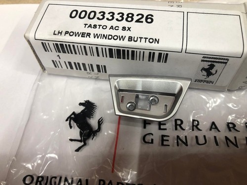 FERRARI CALIFORNIA T,LEFT POWER WINDOW BUTTON PLATE, P/N 333826 | eBay