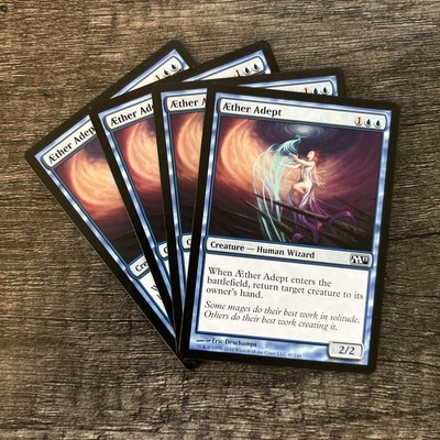 MTG 4x Aether Adept x4 LP Magic 2011 | eBay