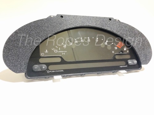 ABS Textured S2000 Cluster Conversion Bezel for 94-01 DC Acura Integra ...