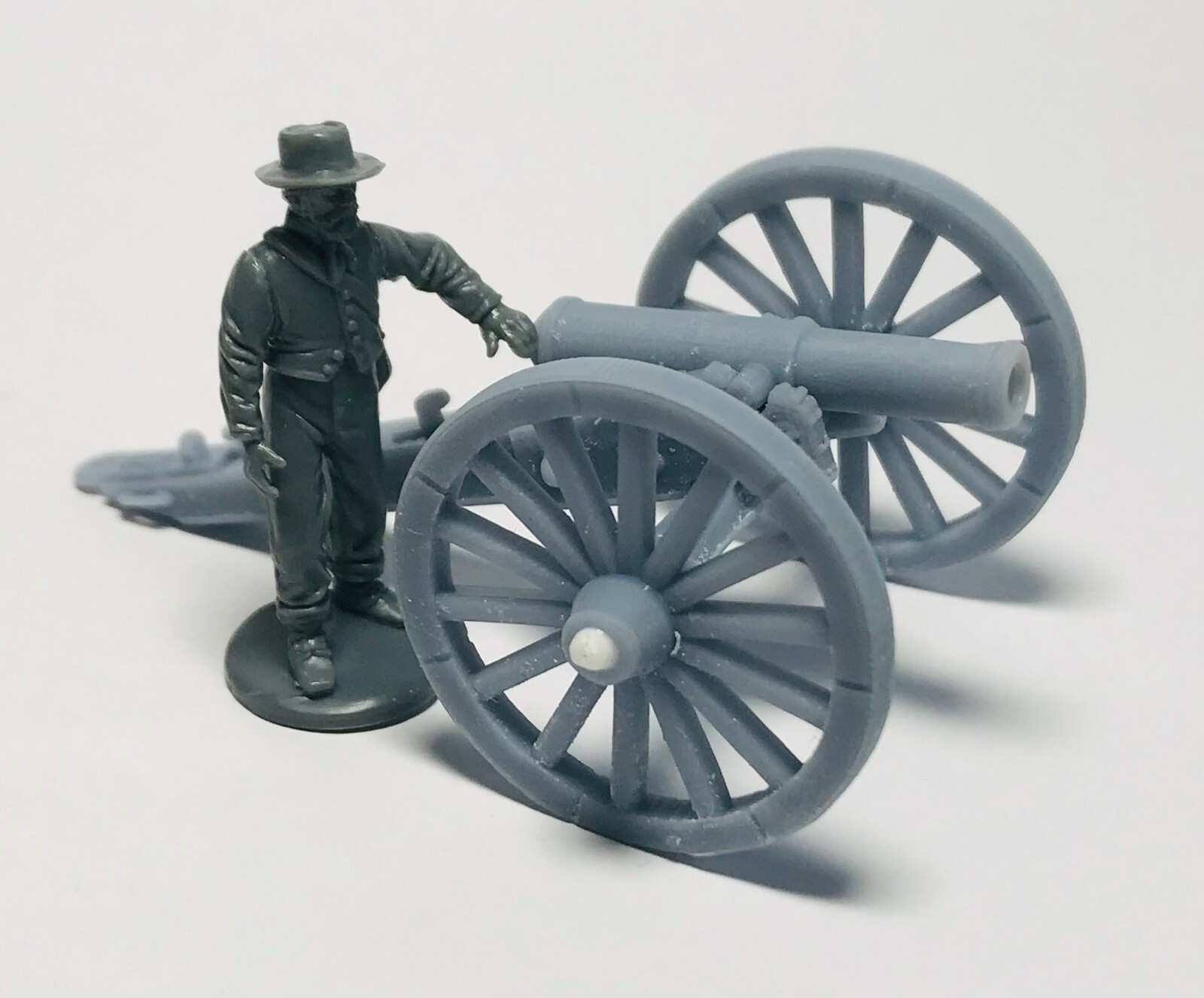 ACW Artillery Field Cannon Plastic Kit, choice of 3 barrels (1/56) 28mm ...