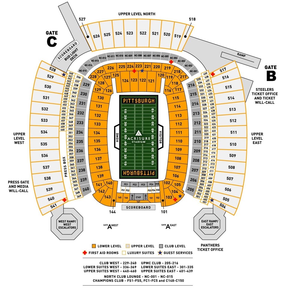 Houston Texans at Pittsburgh Steelers NFL AFC Wildcard 1/12 - 2 tickets ...