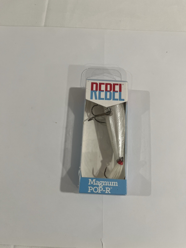 Rebel Pop-r P65 Magnum Popper Vintage Topwater Lure 3/8oz - Tennessee ...