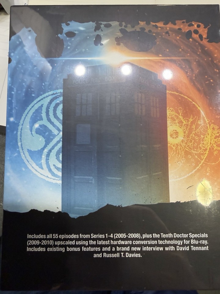 Doctor Who Series 1-4 & Specials New Blu Ray Collection In Stock Now ...