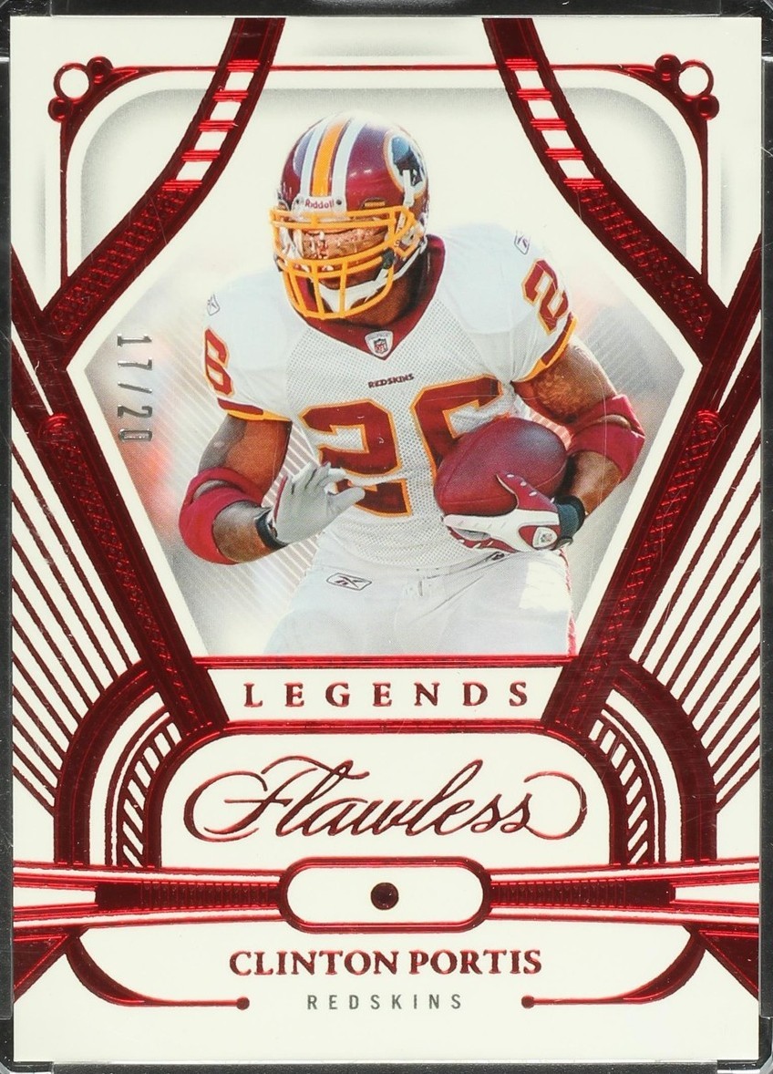 2024 Panini Flawless - Legends Clinton Portis #76 /20 for sale online ...