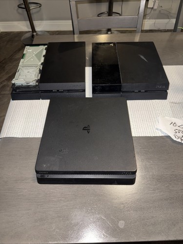 Lot of 3 PS4 Sony PlayStation 4 Video Consoles - For Parts Repair | eBay
