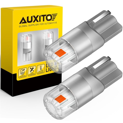 2X AUXITO T10 LED Canbus 192 Light Bulb 2825 168 194 W5W Super Bright ...