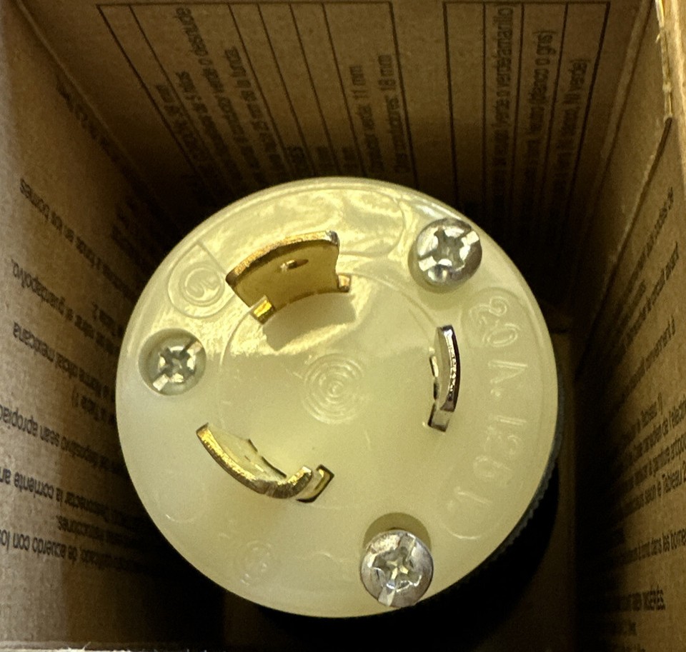 Lot of 4: Hubbell HBL2311 TWIST-LOCK PLUG 20A 125V New 783585037707| eBay