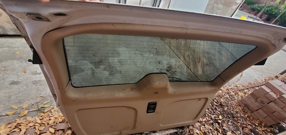 1998-2001 MERCEDES ML320 REAR TRUNK LID LIFT GATE COMPLETE WITH GLASS ...