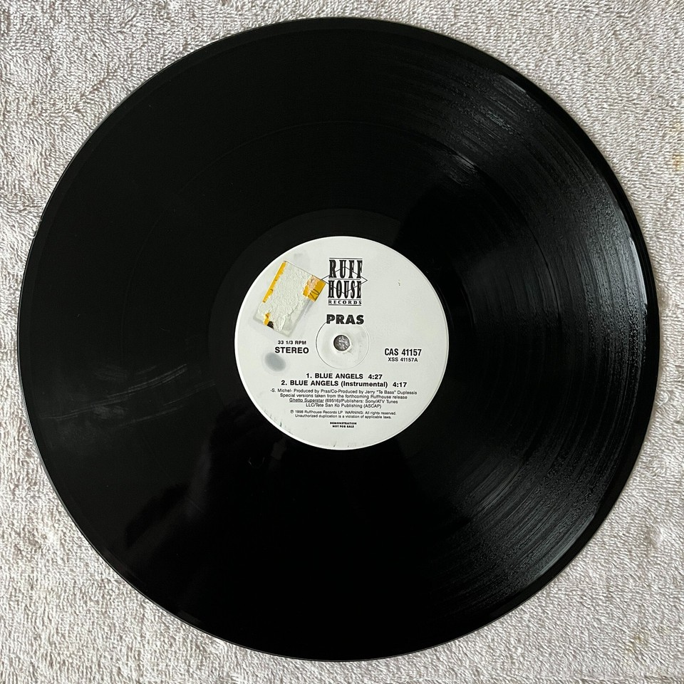 PRAS Blue Angels 1998 Vinyl Maxi-Single Ruffhouse CAS 41157 - VG+ | eBay