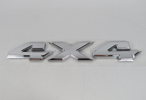 Chrome 4x4 Emblem For Dodge Ram Rear Tailgate Badge Back Logo Nameplate ...