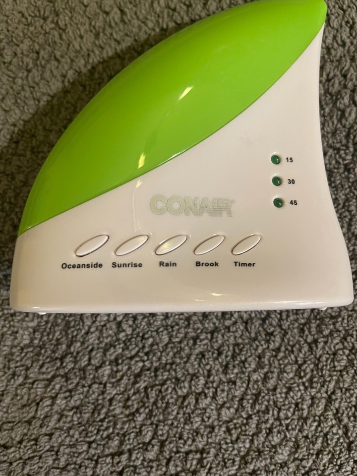 Conair SU11 Sound Therapy Machine Night Light Baby Sleep Machine Great ...