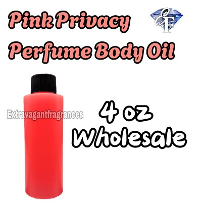 Pink Privacy Fragrance Body Oil For Women. 4 oz Wholesale | eBay